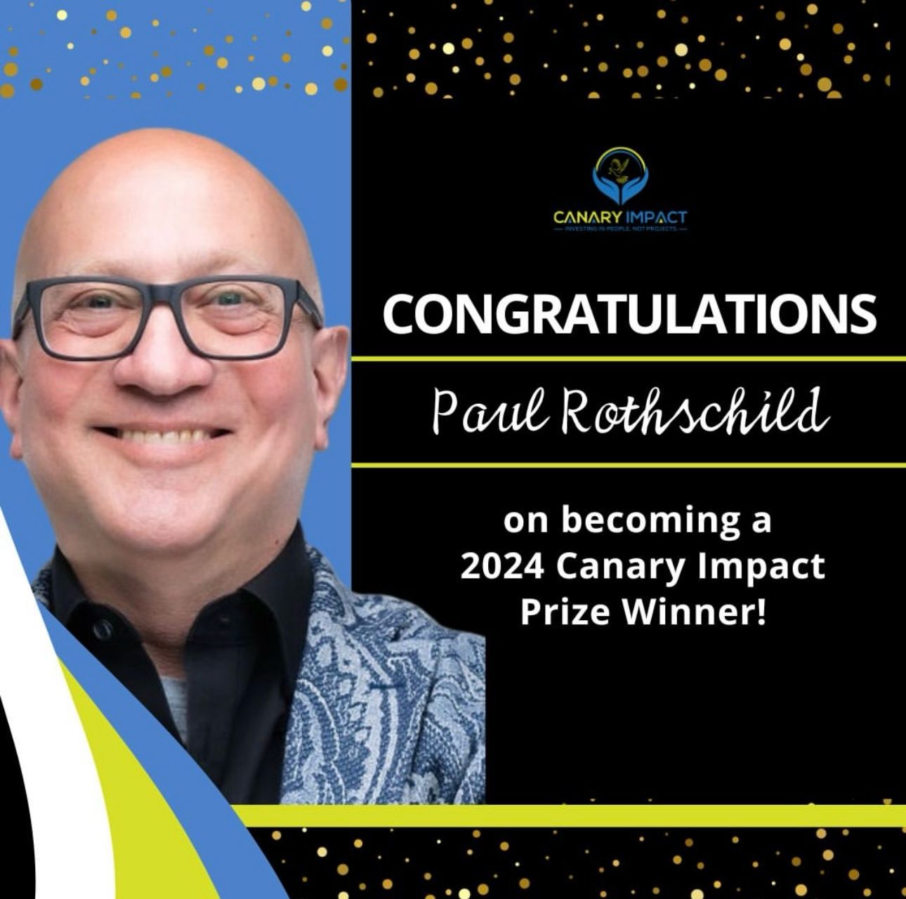 Paul Rothschild receives Canary Impact Award for “Movement Mix-tape ...