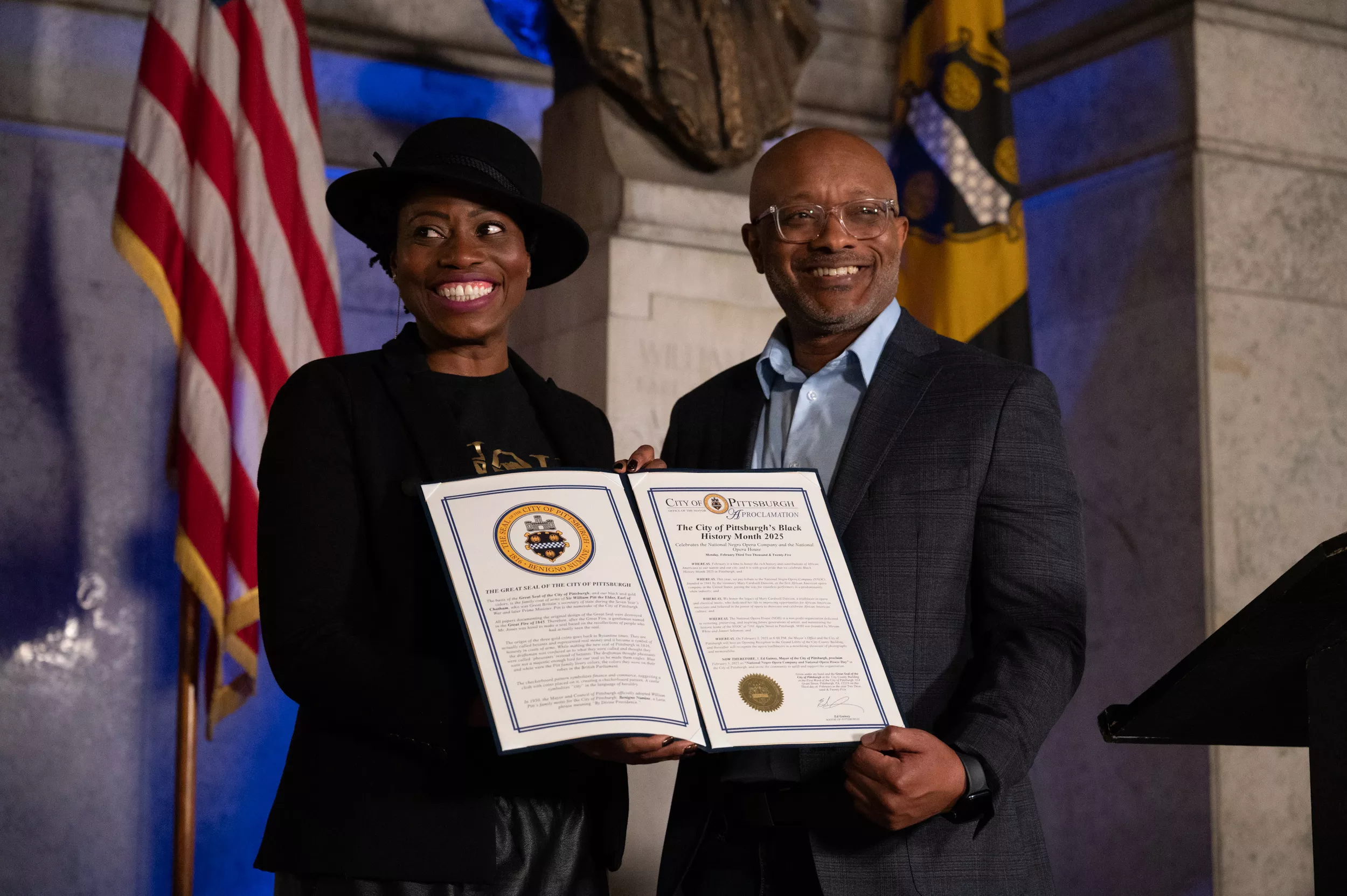 Khalif Ali celebrates the National Negro Opera House in Pittsburgh for ...